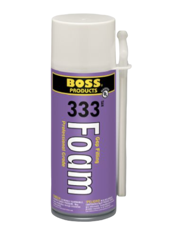 Boss 33316, 333 Foam Polyurethane Expanding Foam, 12 Ounce Aerosol ...