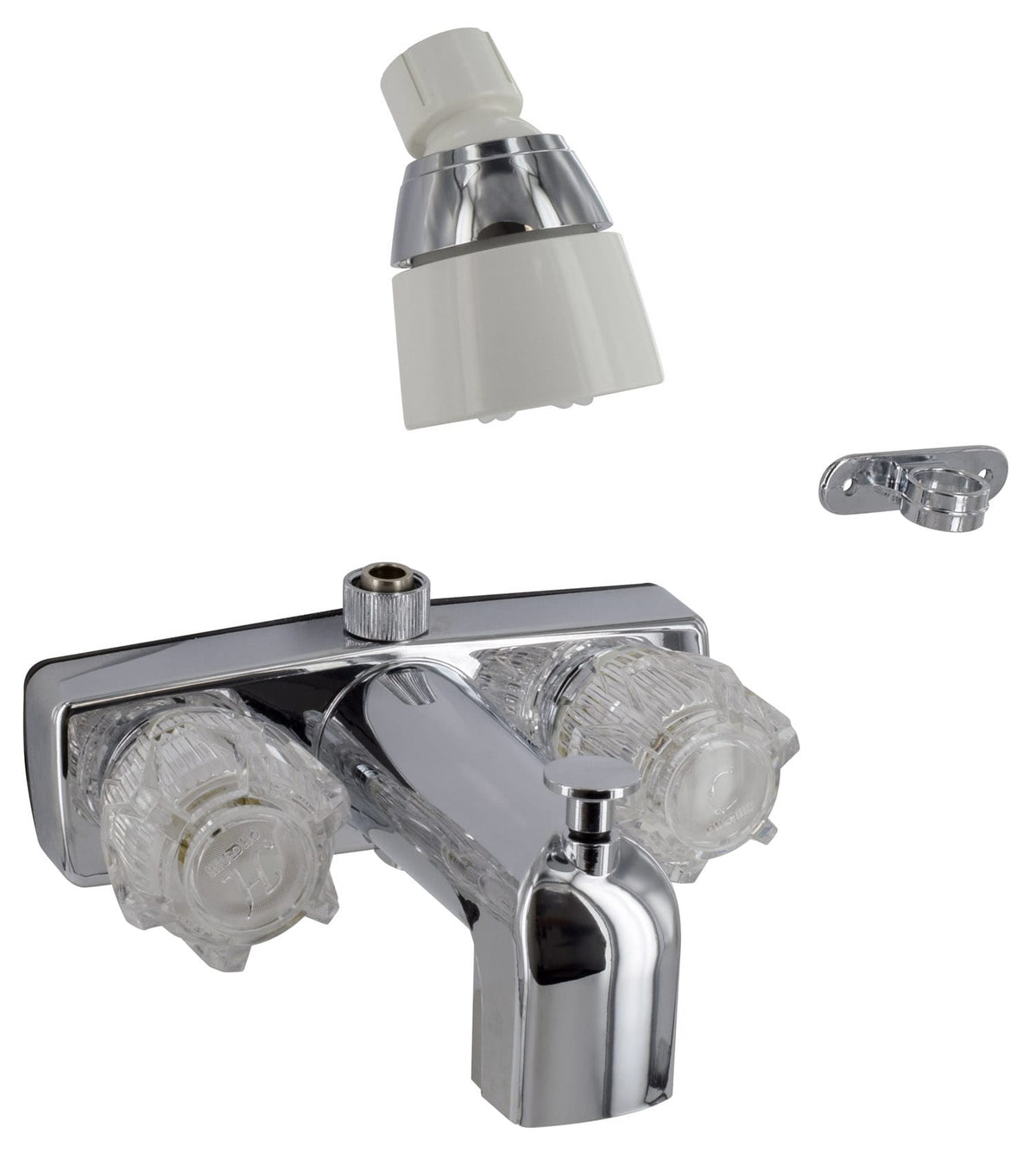 Phoenix Faucets Mobile Home/RV Two-Handle 4" Tub & Exposed Shower Dive ...