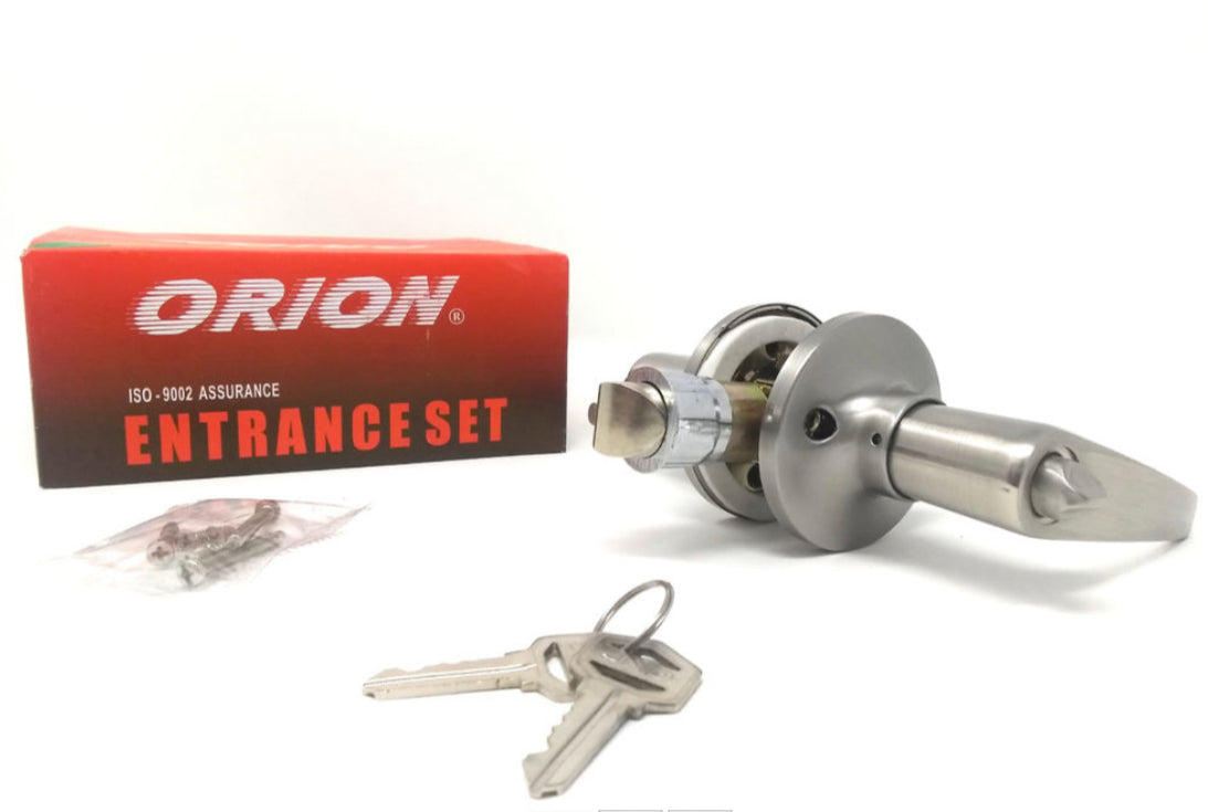 Mobile Home Lever Exterior Entry Lock, Stainless Steel — Mobile Home ...